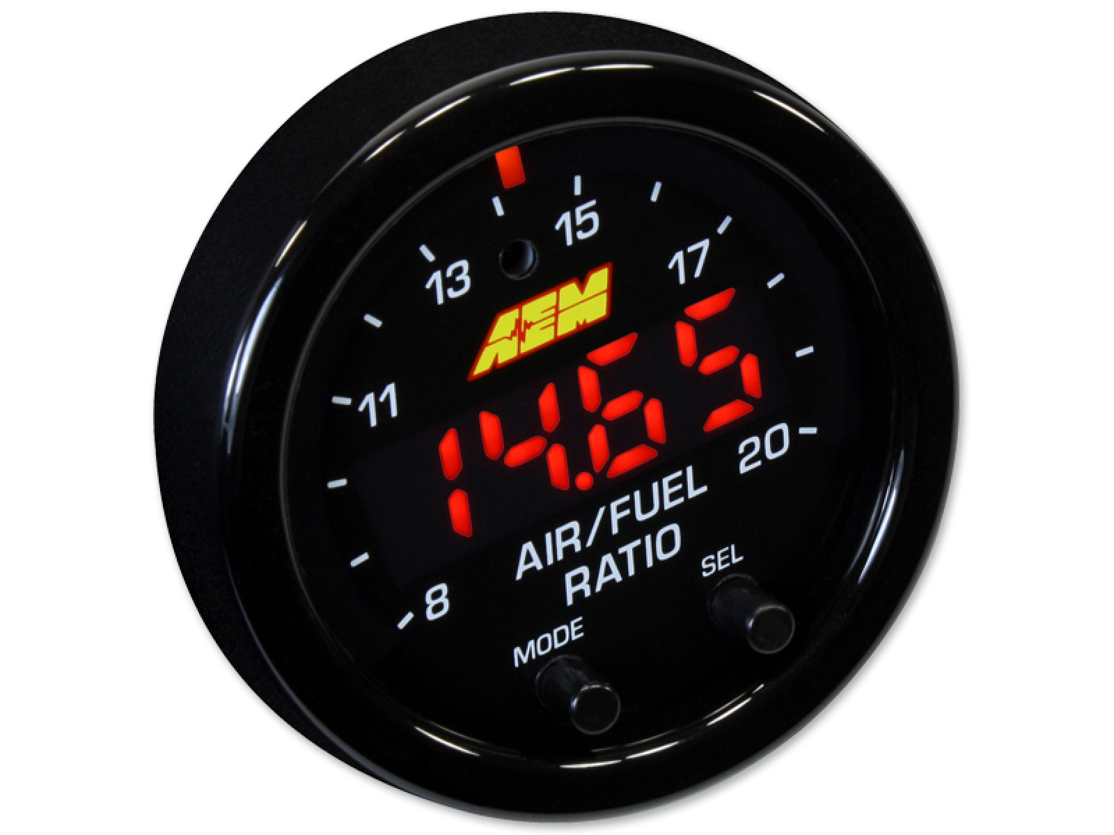 AEM X-Series Wideband UEGO AFR Sensor Controller Gauge Kit with X ...
