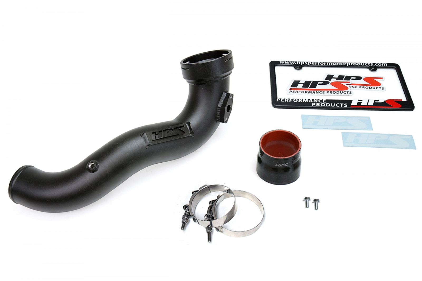 HPS Black intercooler intake charge pipe n55 17-107WB-1 | BE RACING TUNING