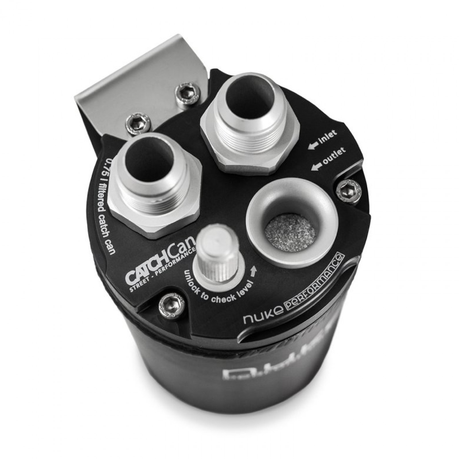 Nuke Performance 0.75 Liter Oil Catch Can | BE RACING TUNING
