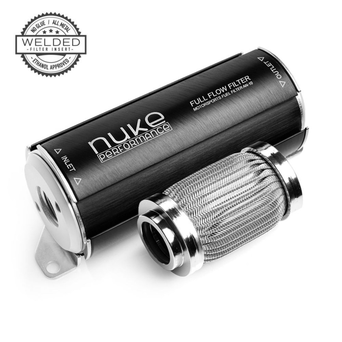 Nuke Performance Fuel Filter 10 micron AN-10 – Welded stainless steel ...