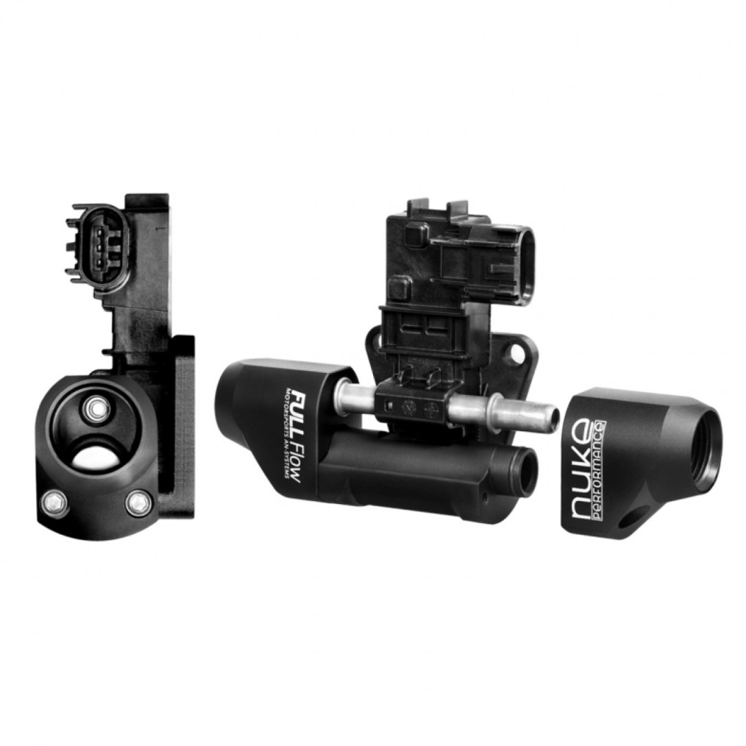 Nuke Performance Full Flow Flex Fuel Sensor Adapter | BE RACING TUNING