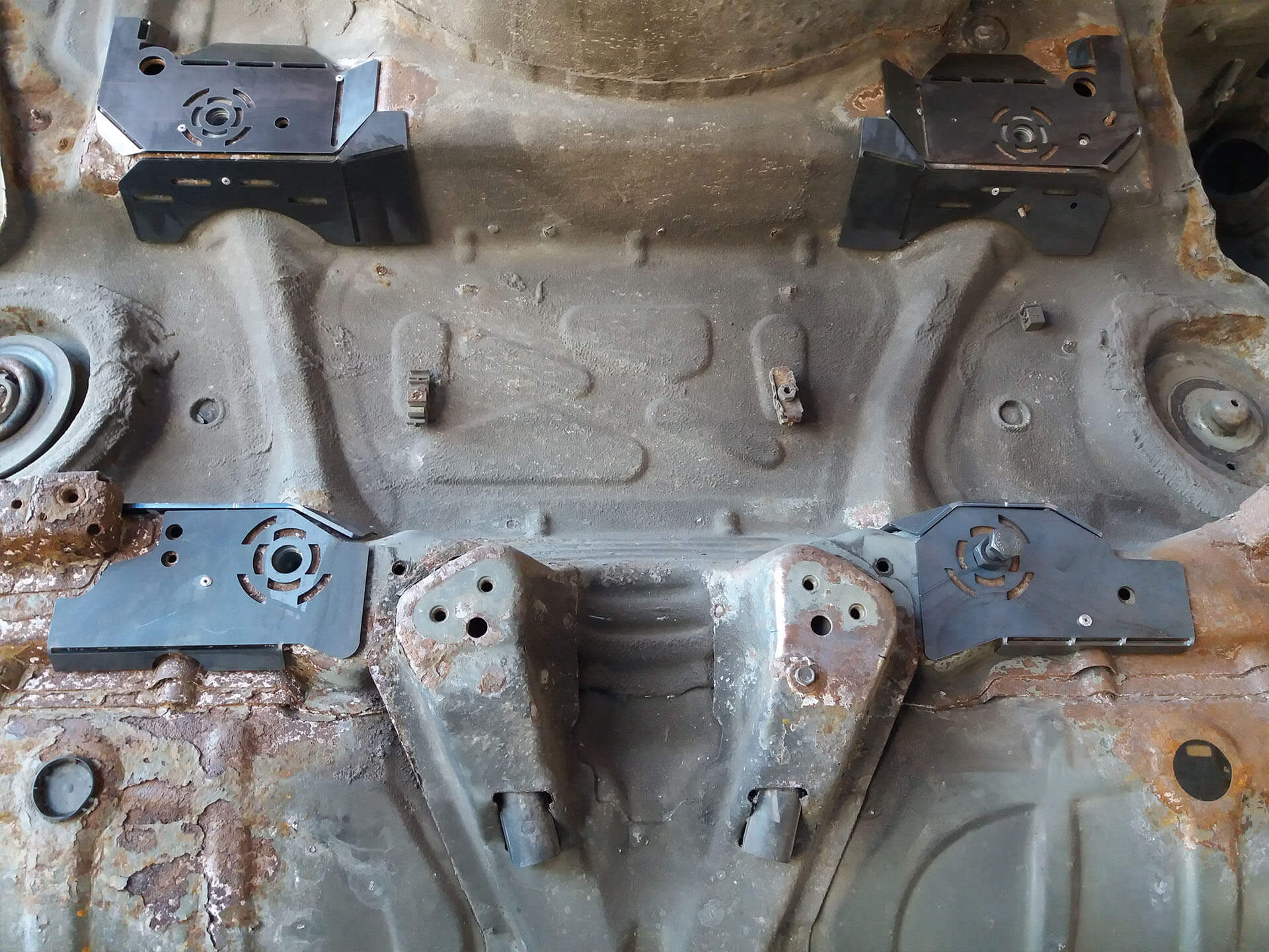 E46 Rear End Reinforcement Plates | BE RACING TUNING